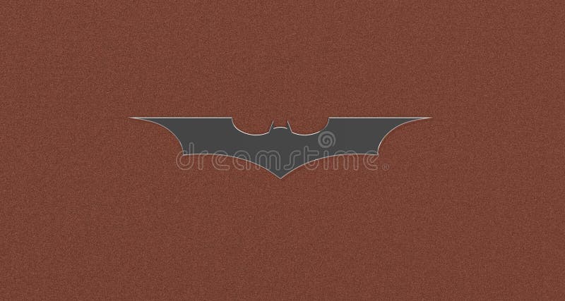 Batman Wallpaper with Copper Plating 8K Full HD Stock Illustration ...