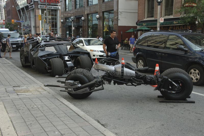 Batmobile - Back View - Diecast Model Toy Car Editorial Stock Image ...