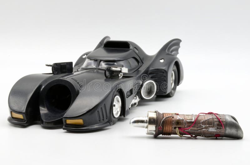 Batmobile Model Replica from 1989 Batman Movie Editorial Photography ...