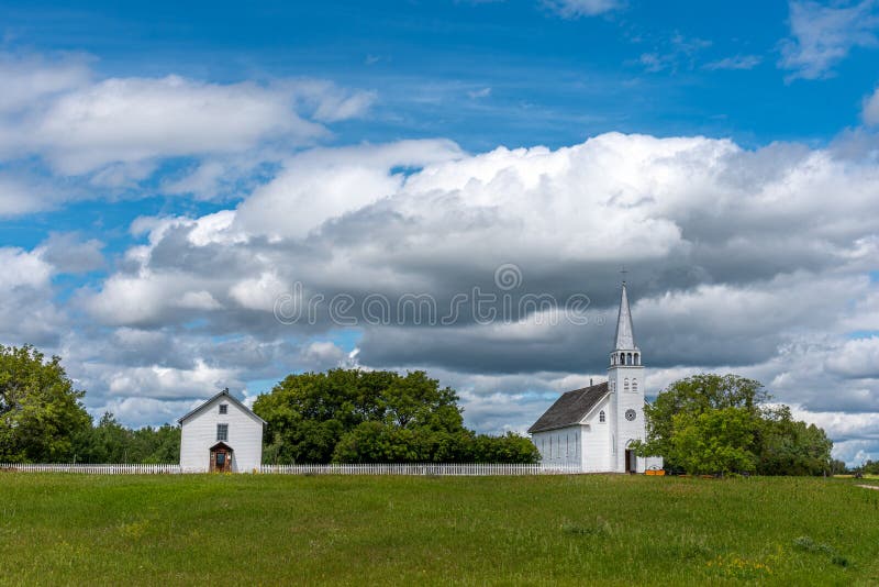Batoche, Saskatchewan, Canada Stock Photo - Image of parks, roman ...