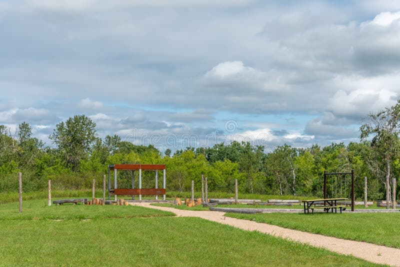 Batoche Saskatchewan Grounds Stock Photo - Image of site, saint: 155370078