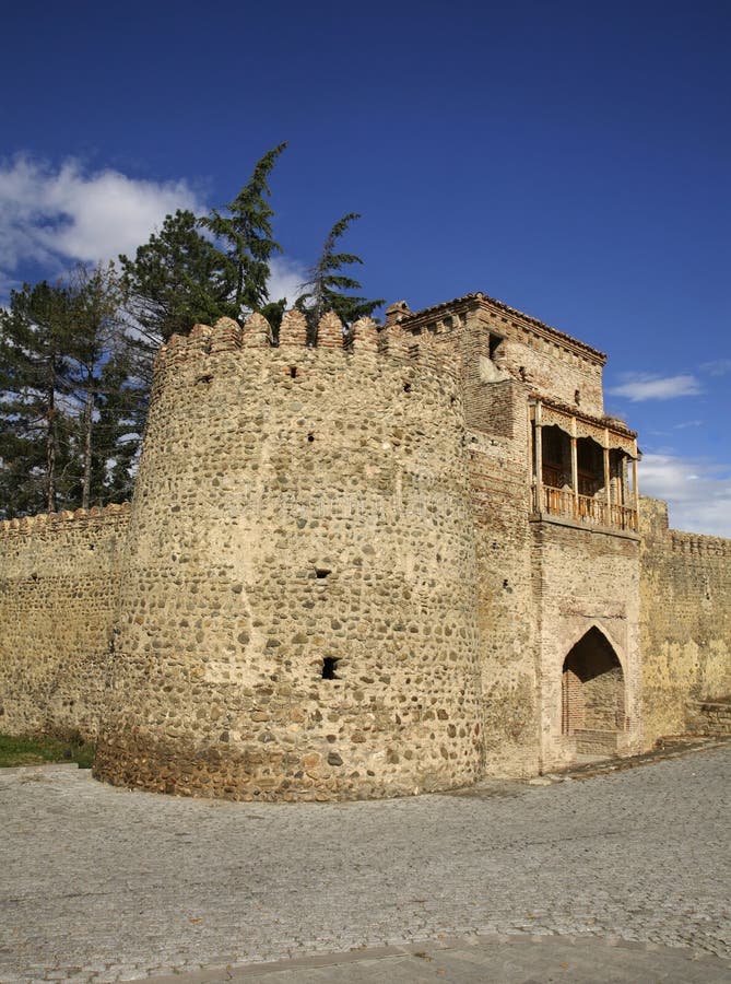 Batonis-Tsikhe Fortress in Telavi. Georgia Stock Photo - Image of ...