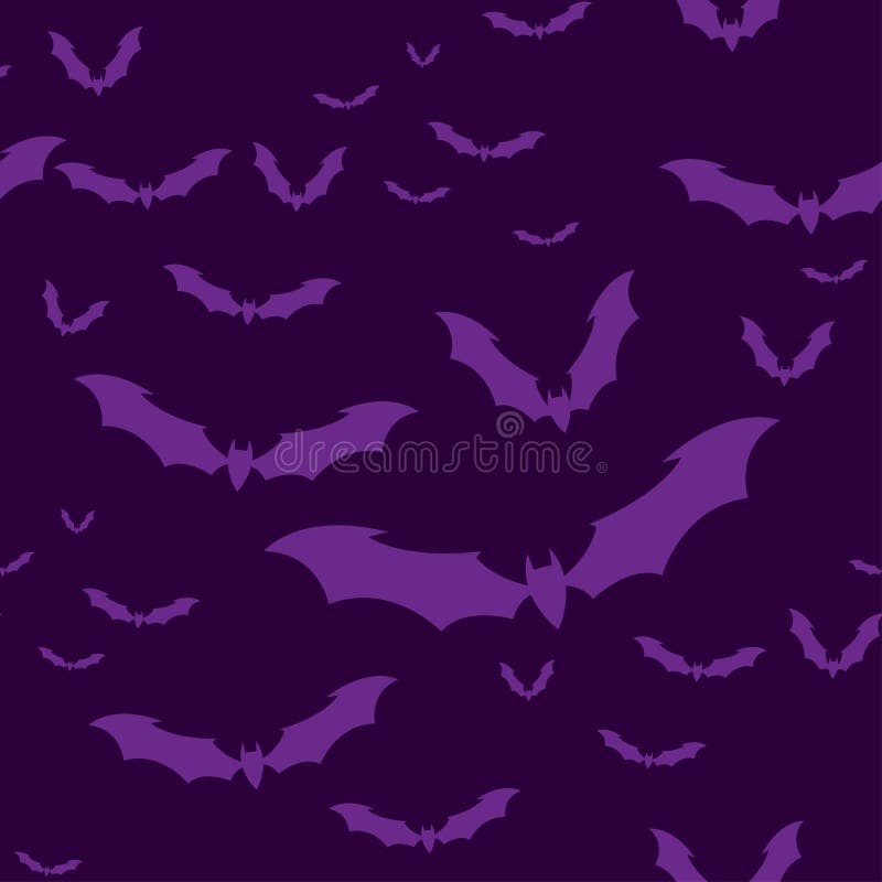 Bats Purple Background Stock Illustrations – 3,942 Bats Purple ...