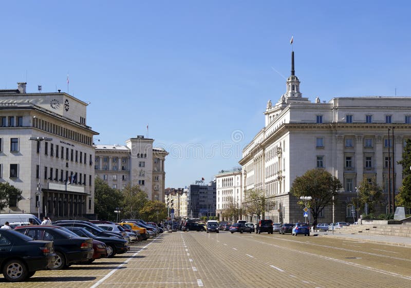 Battenberg Square in Sofia editorial image. Image of europe - 65315085