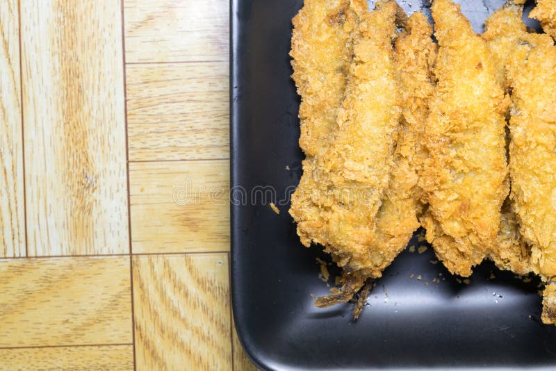 Batter fried fish in egg stock image. Image of food, battered - 92930293