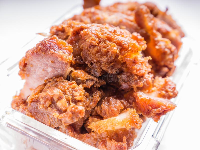 Batter-fried pork stock image. Image of sauce, food, crispy - 83650683