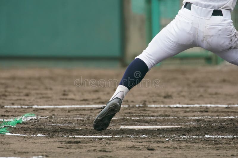 A Batter at the Moment of Hitting Stock Image - Image of game, ballpark ...