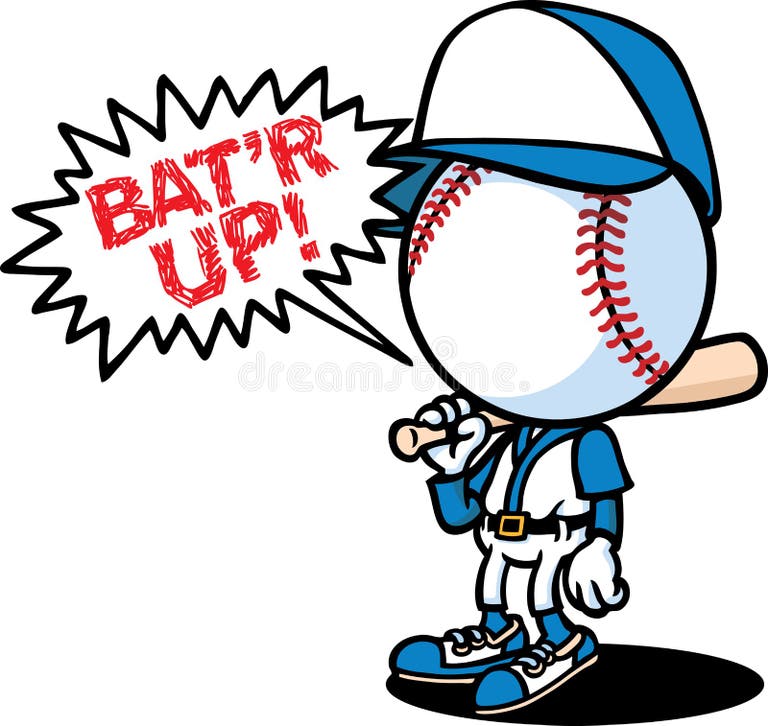 Batter Up stock vector. Illustration of words, batter - 19111201