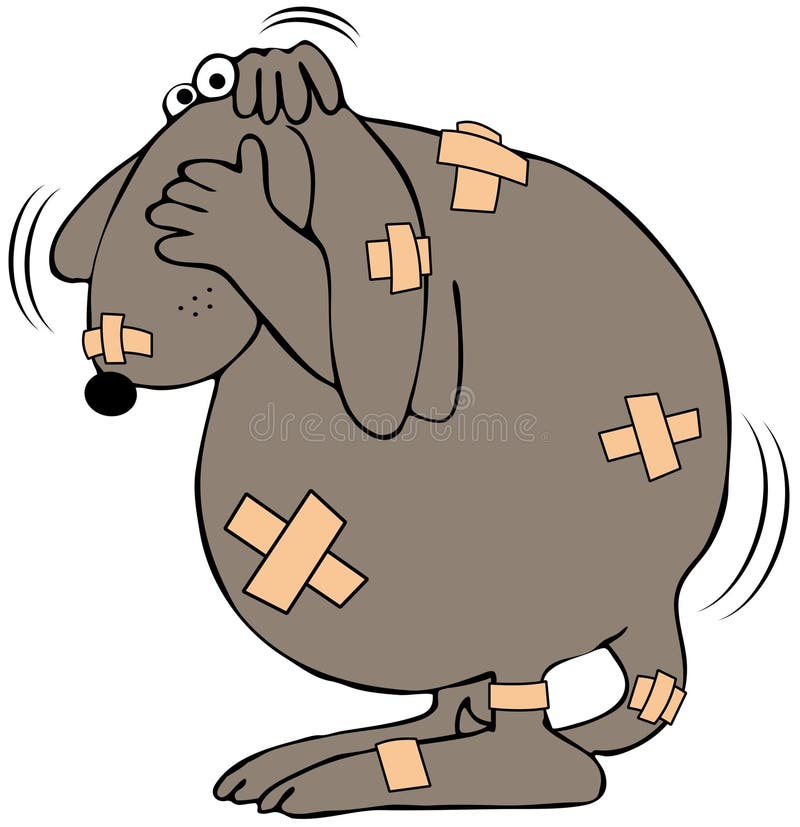 Dog Cowering Stock Illustrations – 34 Dog Cowering Stock Illustrations ...