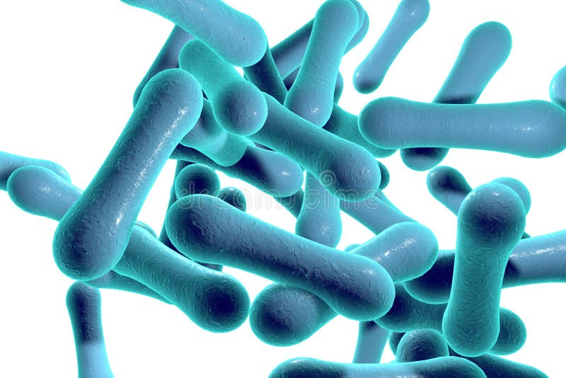 Batteri Che Causano La Difterite Illustrazione di Stock - Illustrazione ...