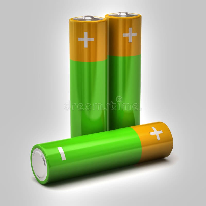 One unique battery stock illustration. Illustration of balance - 11089424