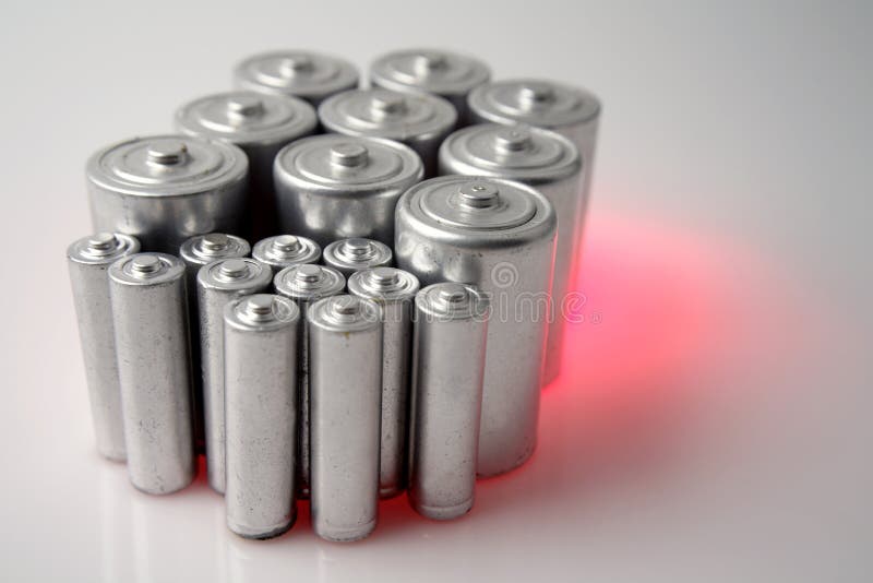 Batteries stock photo. Image of objects, shot, recharge - 8969900