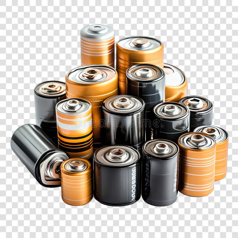 Batteries set stock photo. Illustration of energy, equipment - 341461440