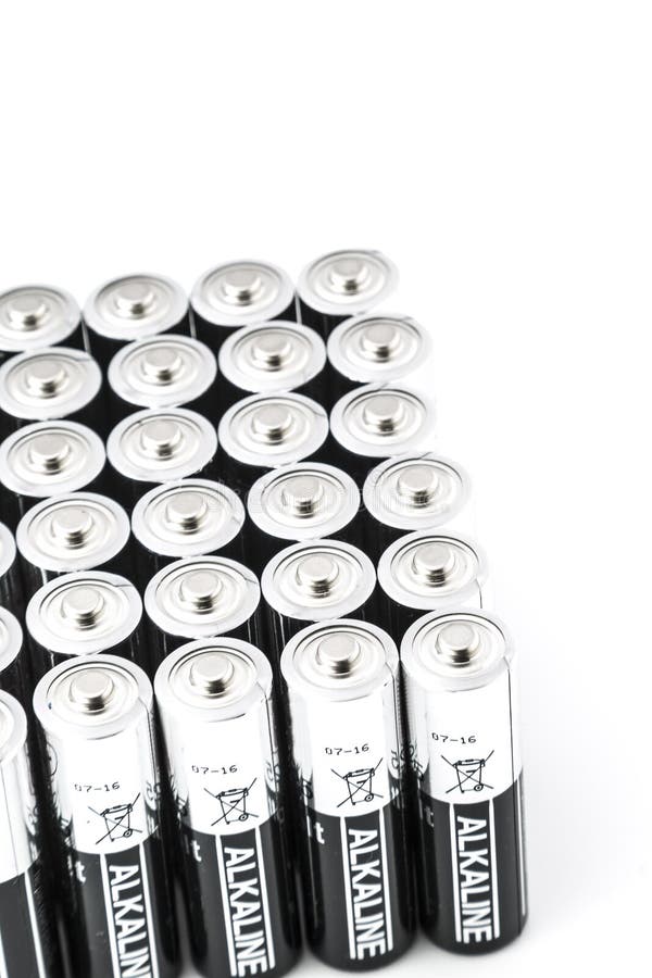 Batteries stock photo. Image of battery, technology, silver - 31726008