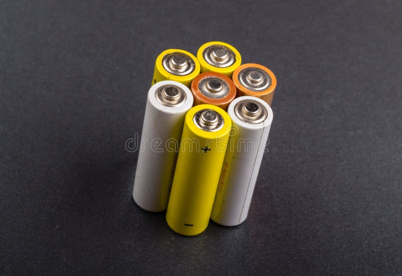 Batteries stock image. Image of closeup, fuel, metal - 92394829
