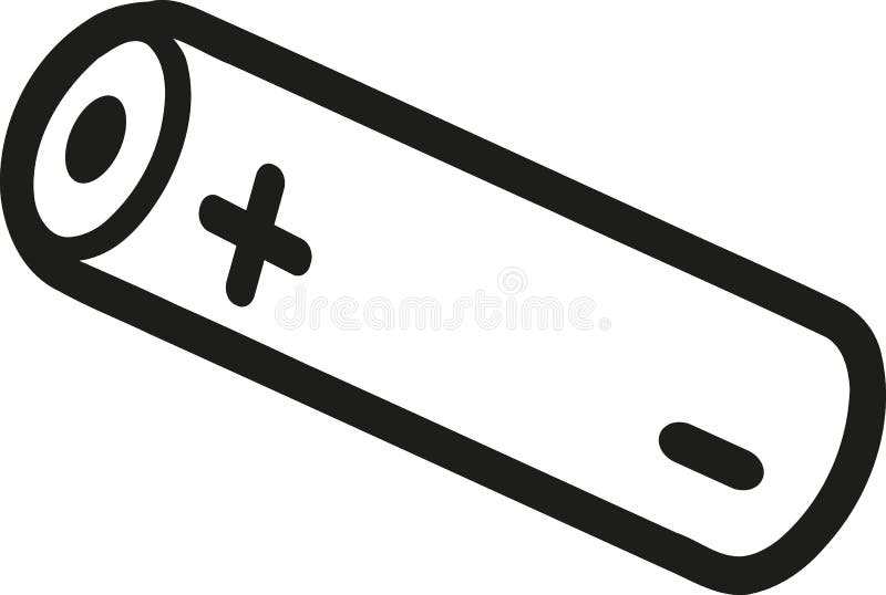 Volledig batterijpictogram vector illustratie. Illustration of energie ...