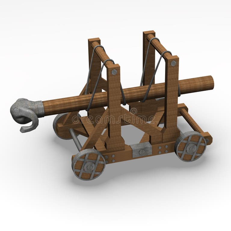 Battering ram stock illustration. Illustration of ballista - 10866516