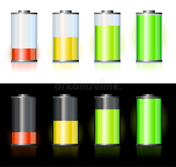 Various Battery Grades Stock Illustrations – 1,333 Various Battery ...