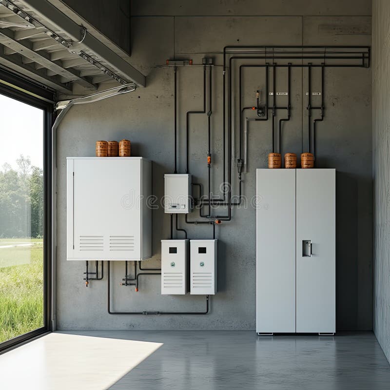 Battery for an Alternative Energy Storage System in a Private Home ...