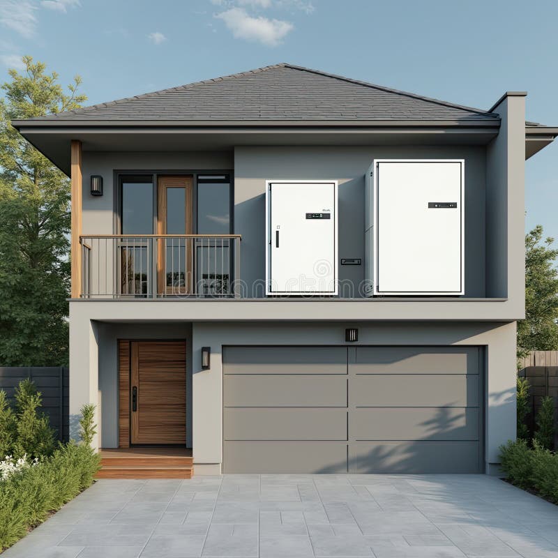 Battery for an Alternative Energy Storage System in a Private Home ...