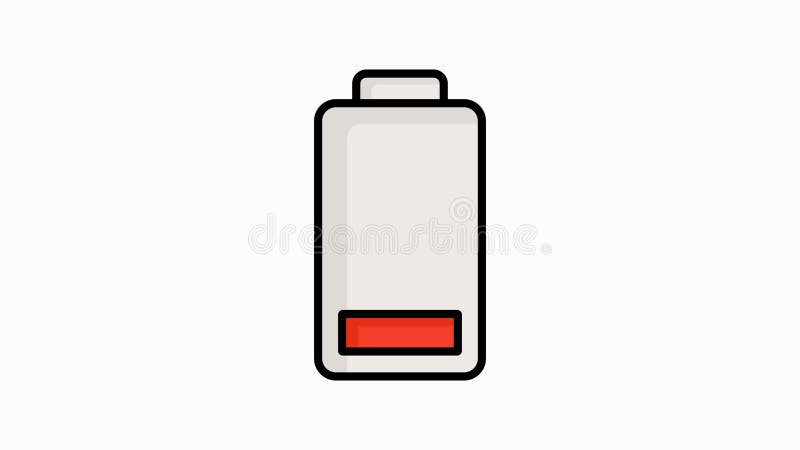 Battery Animated Icon. Animated Icon Related To Energy Stock Video ...