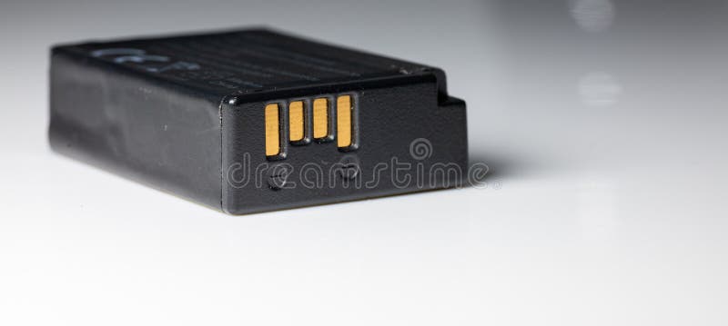 Battery for Camera or Other Electronics Stock Photo - Image of ...