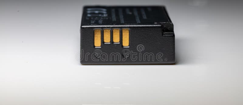 Battery for Camera or Other Electronics Stock Photo - Image of ...