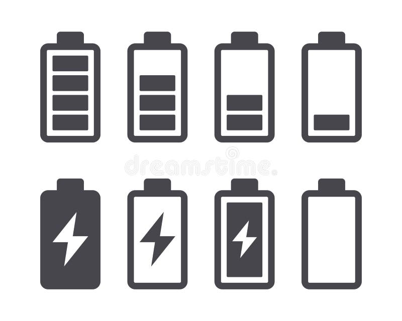 Capacity Icons Set, Isometric Style Stock Vector - Illustration of ...