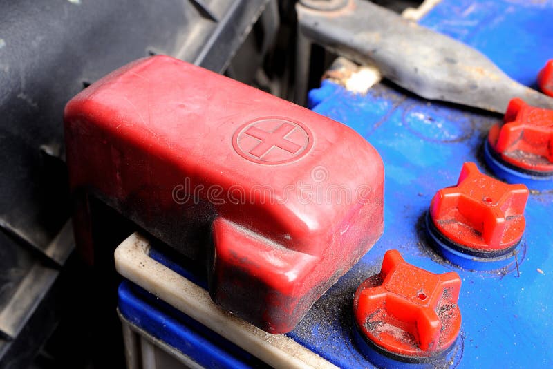 Battery car terminal stock photo. Image of battery, closeup - 40387538