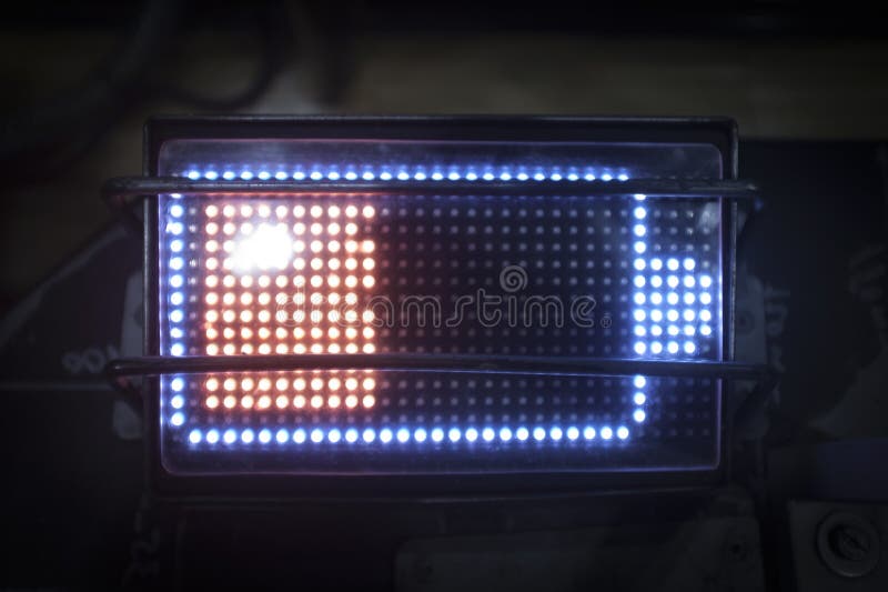 Battery Cell Loading on a Lcd Screen Stock Image - Image of full, bulb ...