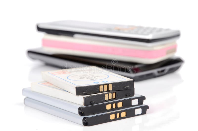 Stack of Rechargeable Lithium-ion Batteries Stock Image - Image of ...