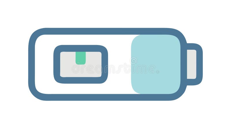 Battery Charge Level with Horizontal Bar, Vector Design Generative AI ...