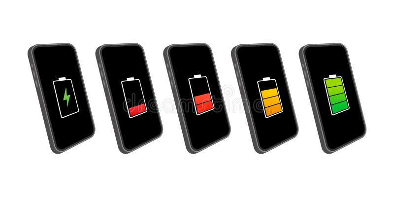 Battery Charge Level. Charge Indicator. Electric Power. Vector Stock ...