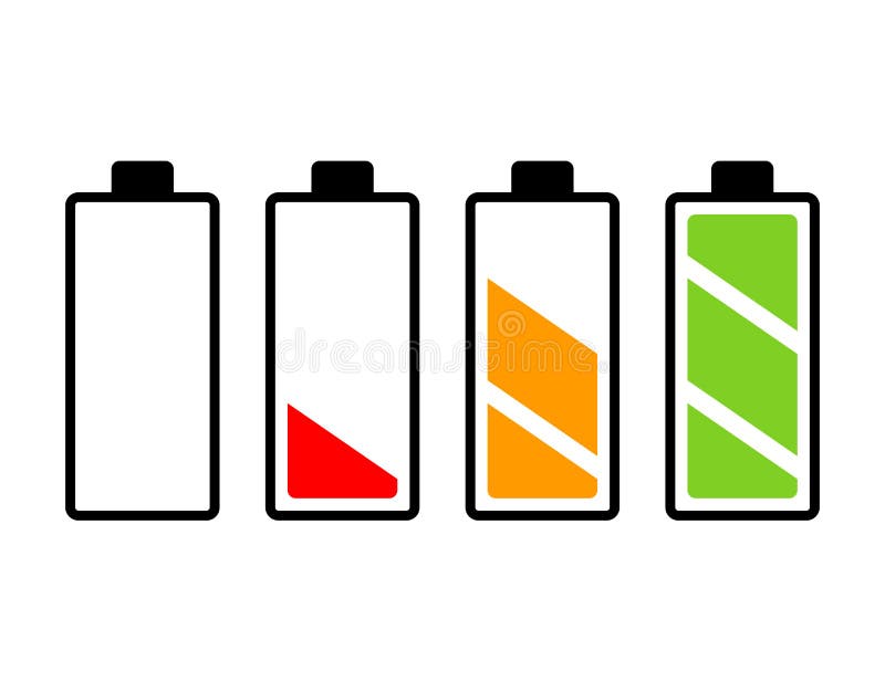 Battery Charge Level Vector Symbol Icon Design. Beautiful Illustration ... Battery Charge Level Vector Symbol Icon Design. Beautiful Illustration ...