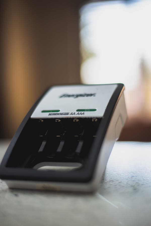 Battery Charger for AA and AAA Batteries Stock Image - Image of design ...