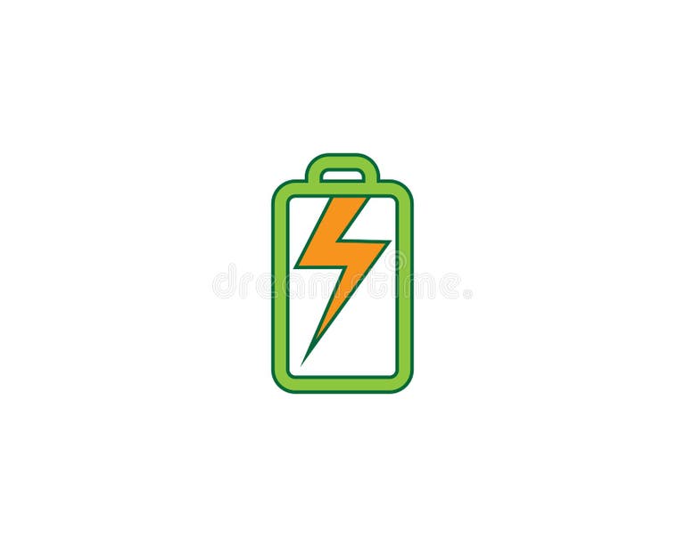 Battery charger logo stock vector. Illustration of panel - 152904888