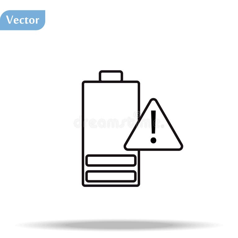 Battery Charging Flat Icon. Battery Level Indicator. Status. Battery ...