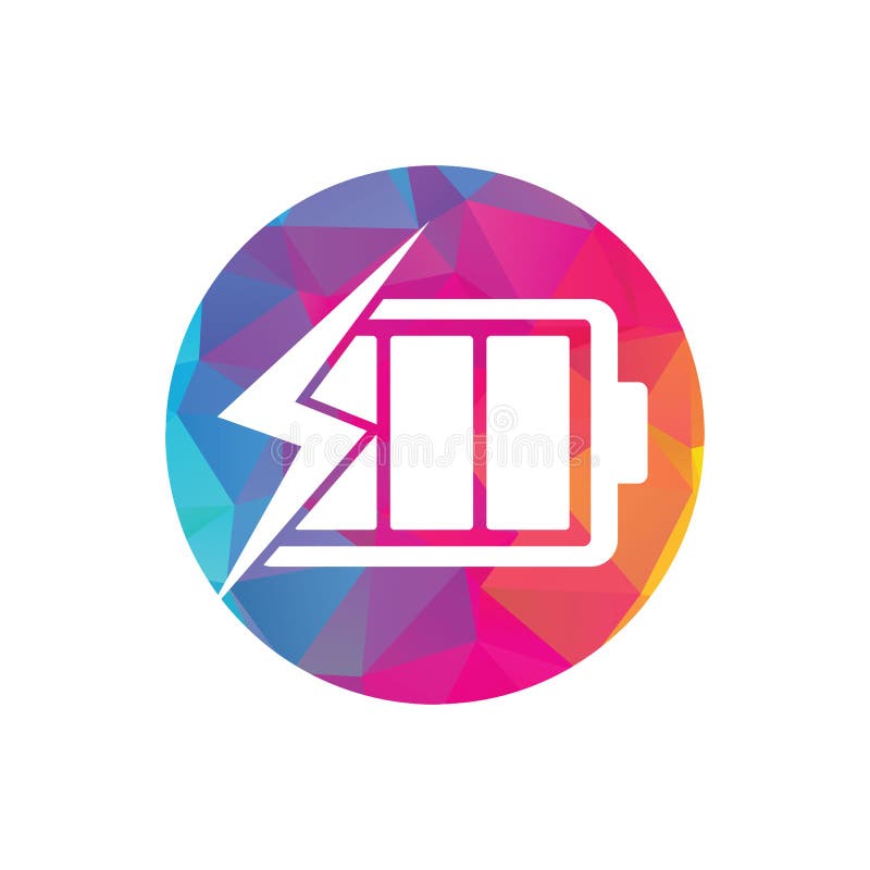 Battery Charging Vector Icon. Quick and Fast Charge Logo Stock Vector ...