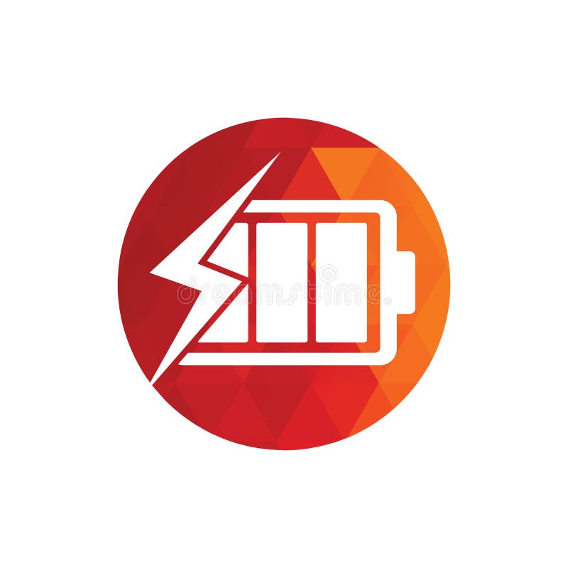 Battery Charging Vector Icon. Quick and Fast Charge Logo Stock Vector ...