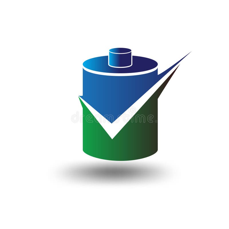 Battery Clear Charge Logo Icon Vector Template Stock Vector ...