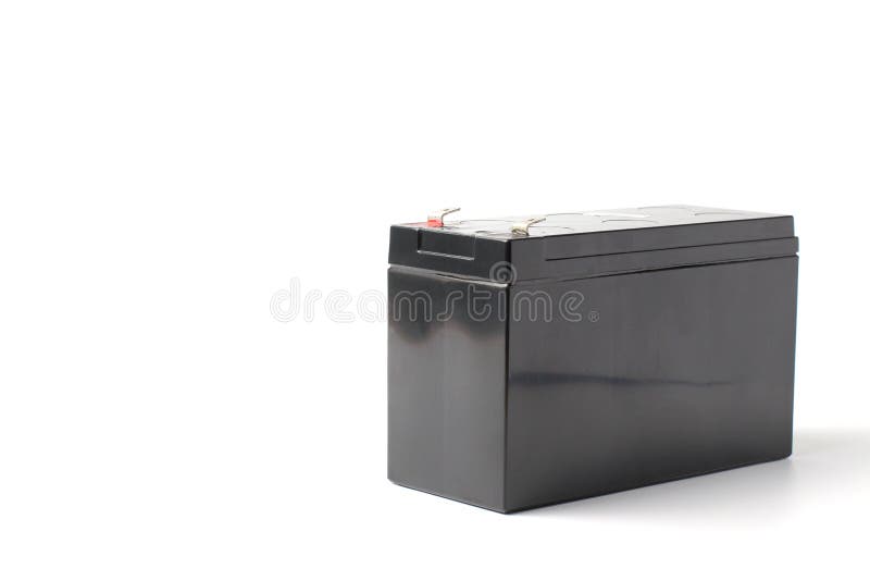 Battery for Computer Equipment, White Background, Isolate, Place for ...
