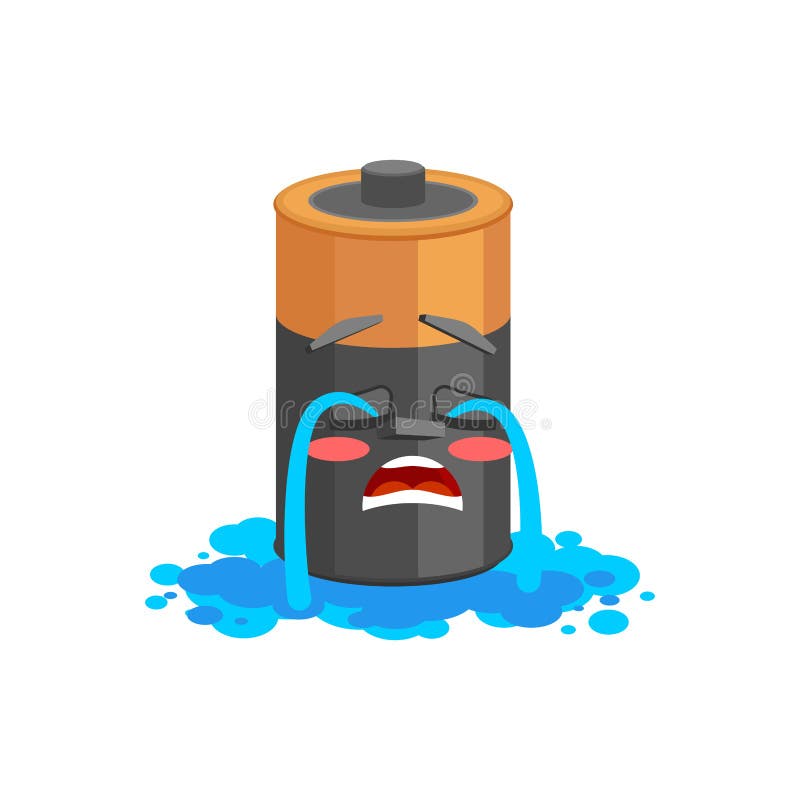 Sad Battery Cartoon Stock Illustrations – 822 Sad Battery Cartoon Stock ...