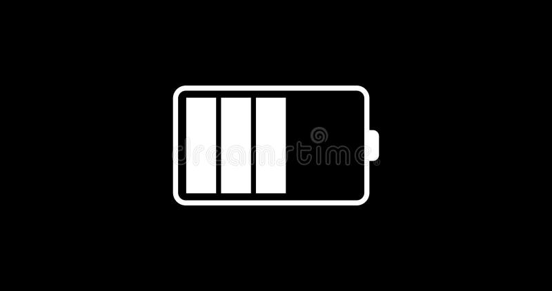 The battery is dead. stock video. Video of cell, loading - 165605829