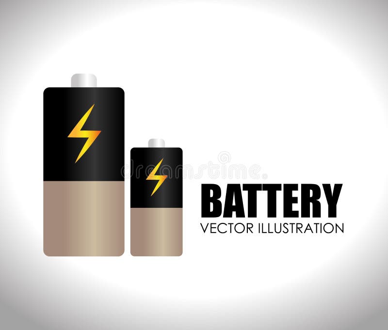 Battery design. stock vector. Illustration of powerful - 58821284