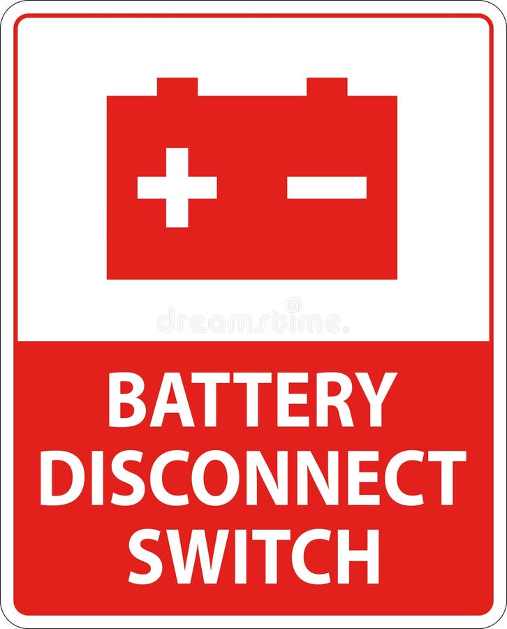 Battery Disconnect Stock Illustrations – 466 Battery Disconnect Stock ...