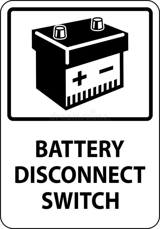 Battery Disconnect Stock Illustrations – 466 Battery Disconnect Stock ...