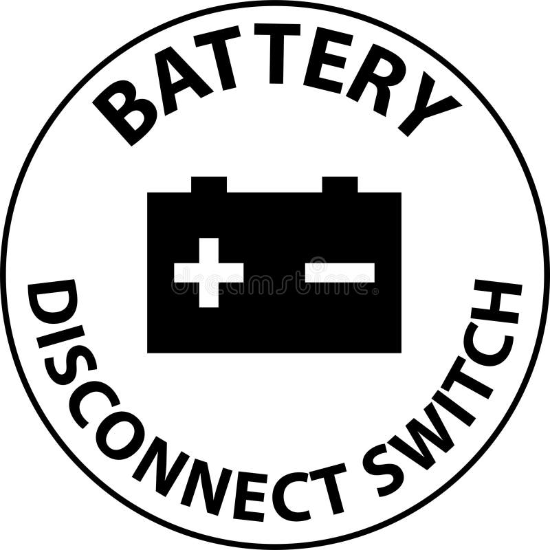 Battery Disconnect Stock Illustrations – 466 Battery Disconnect Stock ...