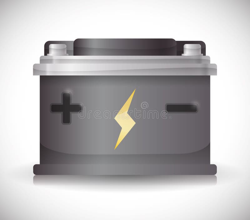 Battery energy design. stock vector. Illustration of technology - 58387929