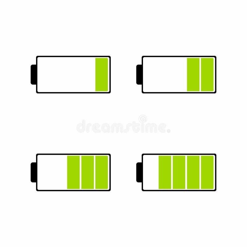 Battery Energy Levels Stock Illustrations – 378 Battery Energy Levels ...