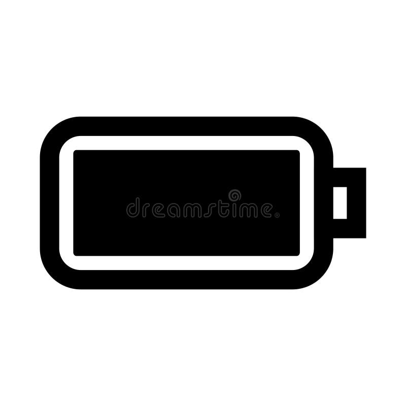 9v Battery Vector Icon Solid Black Illustration and Power Alkaline ...